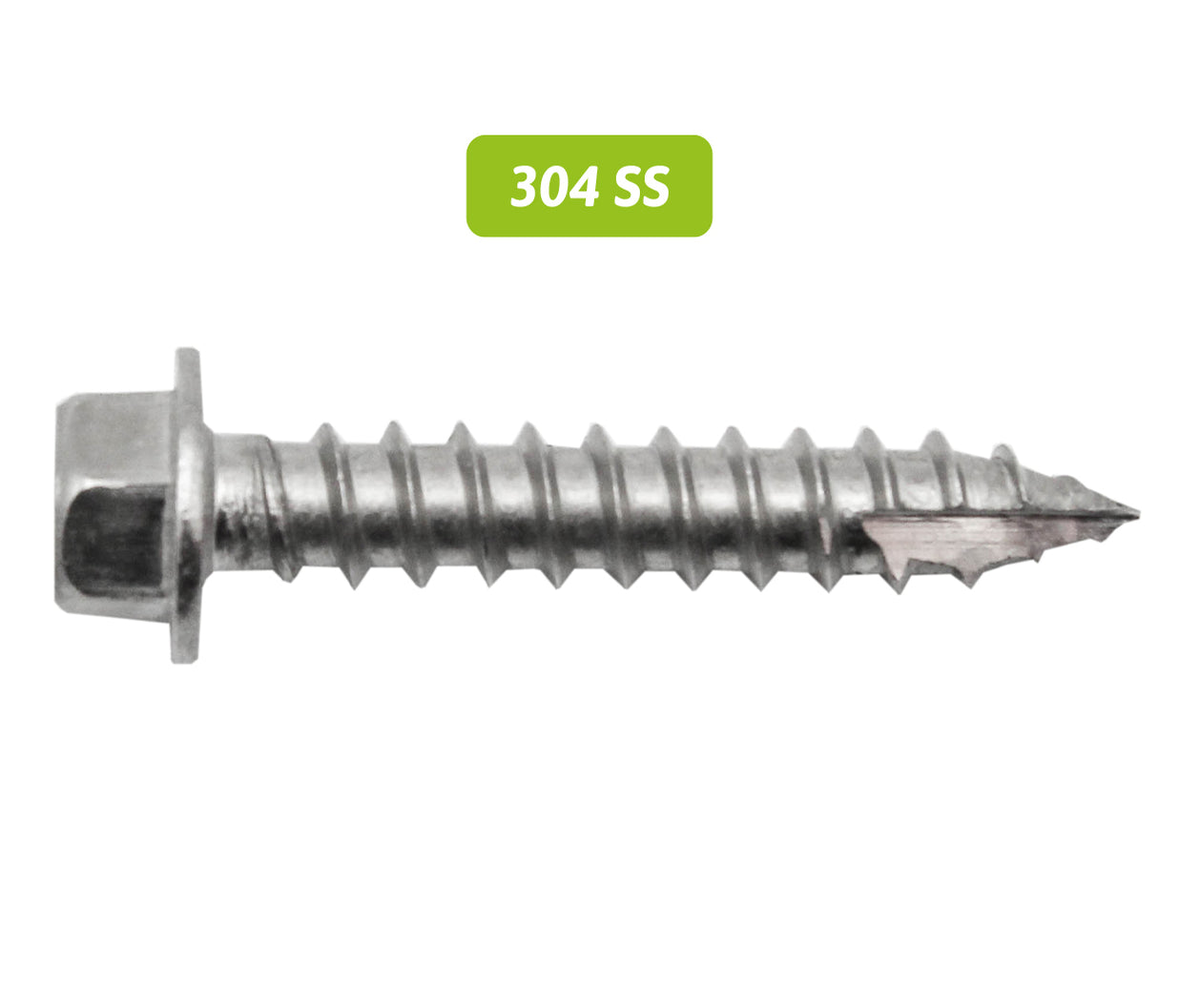 Pit Screw - Type 17 Hex - Coarse Thread - STAINLESS STEEL — NPX Fasteners