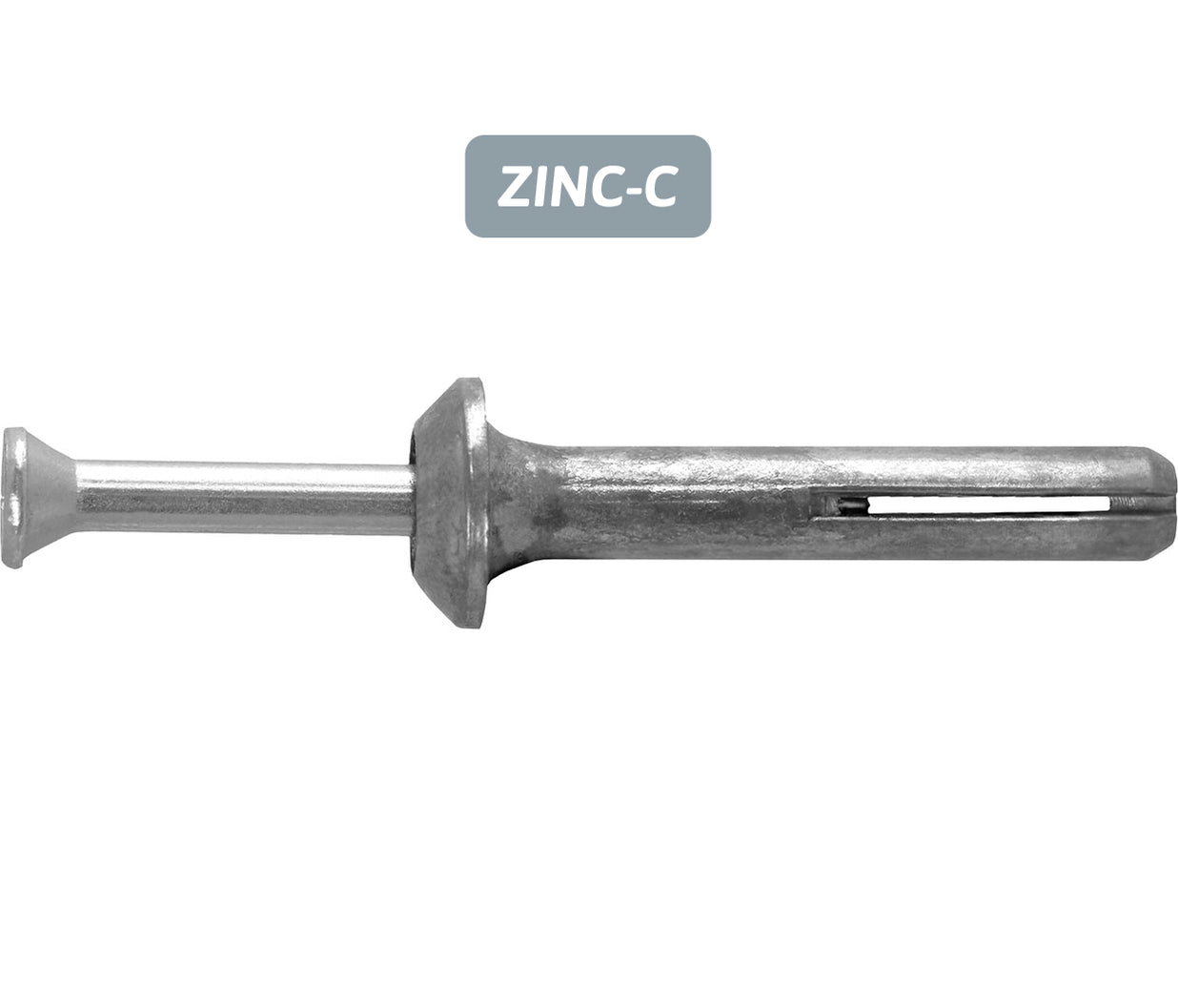 Metal Drive Hammer Screw - Body - Zamac Alloy, Pin - Carbon Steel - ZI ...