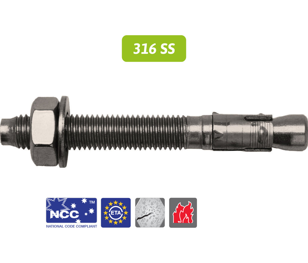 Shop Steel & Galvanised Through-Bolt Anchors — NPX Fasteners