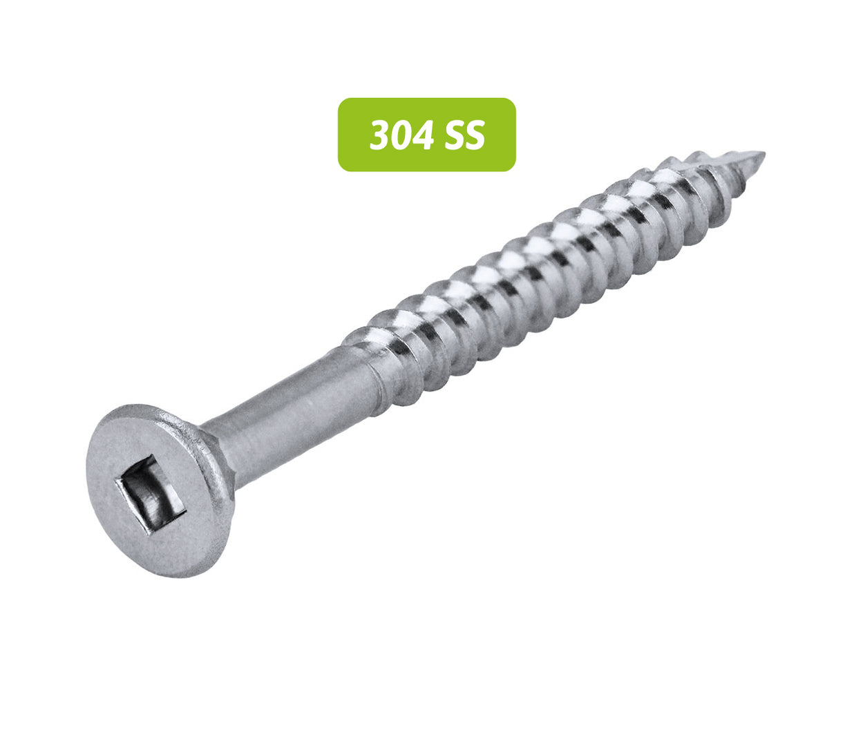General Purpose Decking Screw - 304 STAINLESS STEEL (A2) 10 Gauge — NPX ...